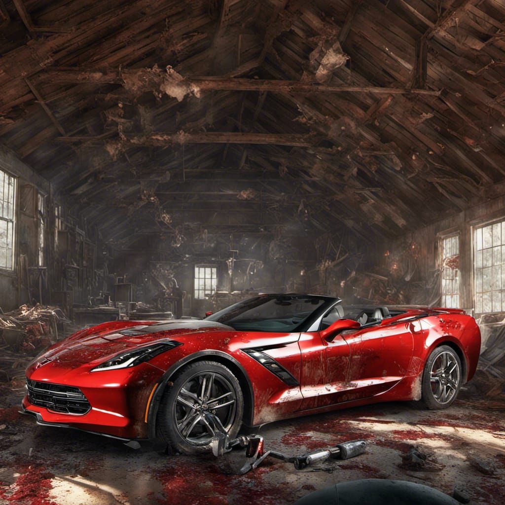 Little Red Corvette - AI Generated Artwork - NightCafe Creator