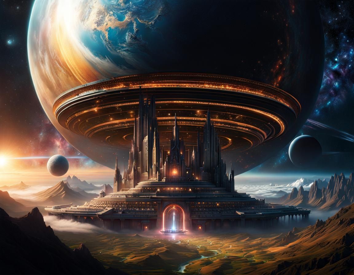 Universe - AI Generated Artwork - NightCafe Creator