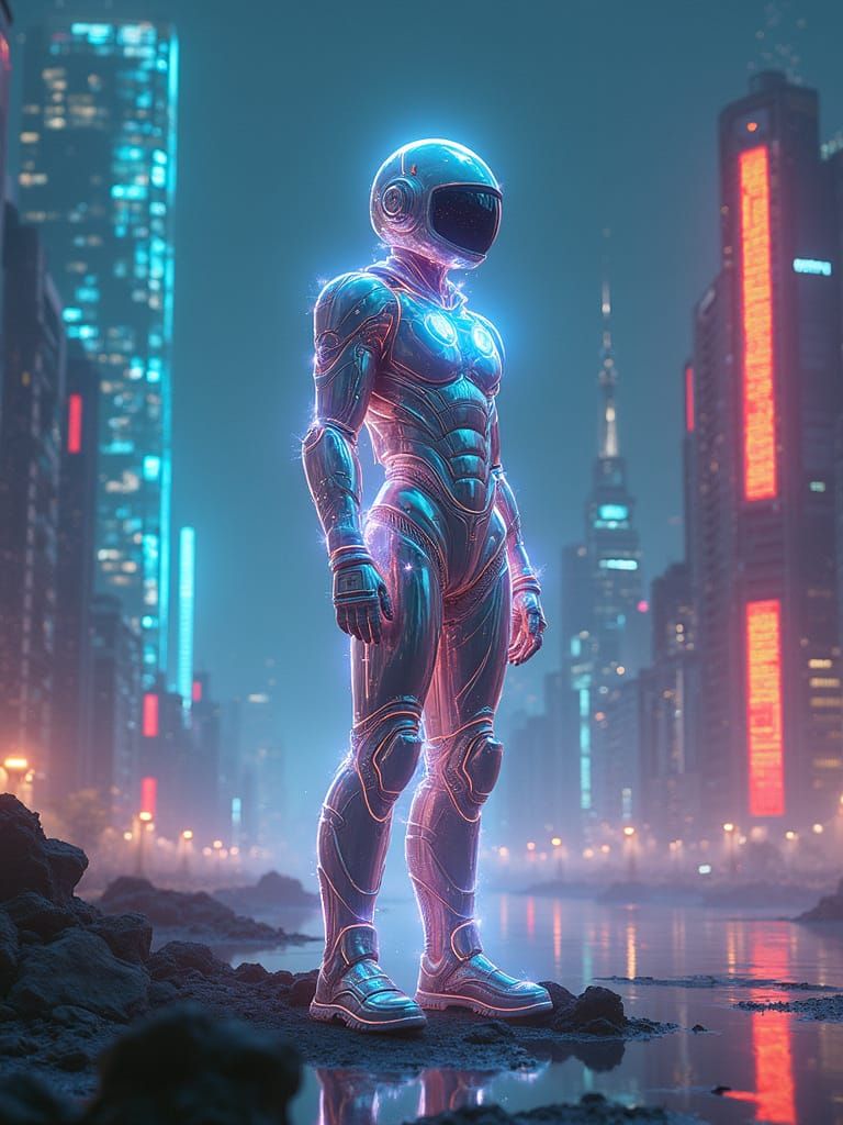 Cyberpunk full body armor - Cyberpunk full body armor