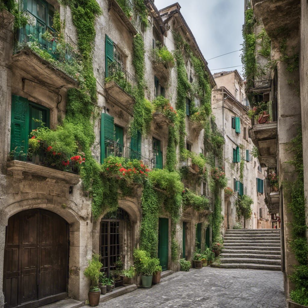 Quiet Walk - AI Generated Artwork - NightCafe Creator