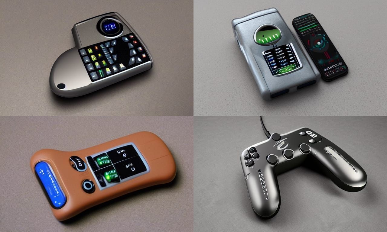 sci fi remote - AI Generated Artwork - NightCafe Creator