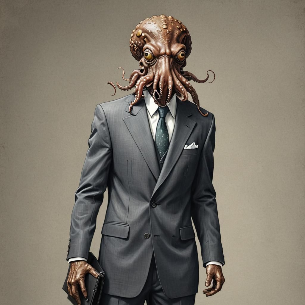 Mr Octopus - AI Generated Artwork - NightCafe Creator