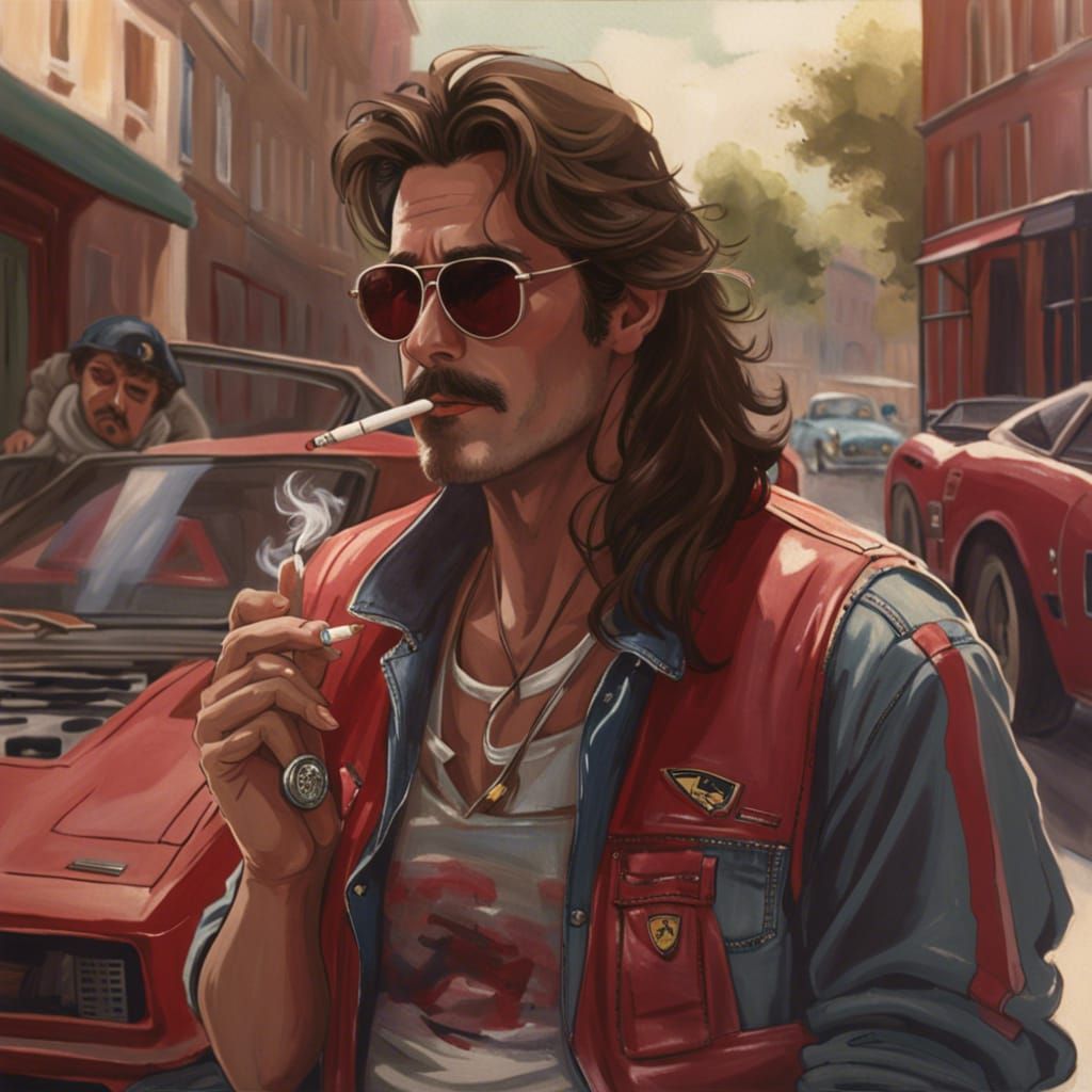 Cig outta box and move 'round the houses - AI Generated Artwork ...