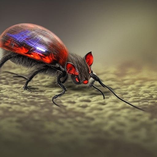 Beetle mouse - AI Generated Artwork - NightCafe Creator
