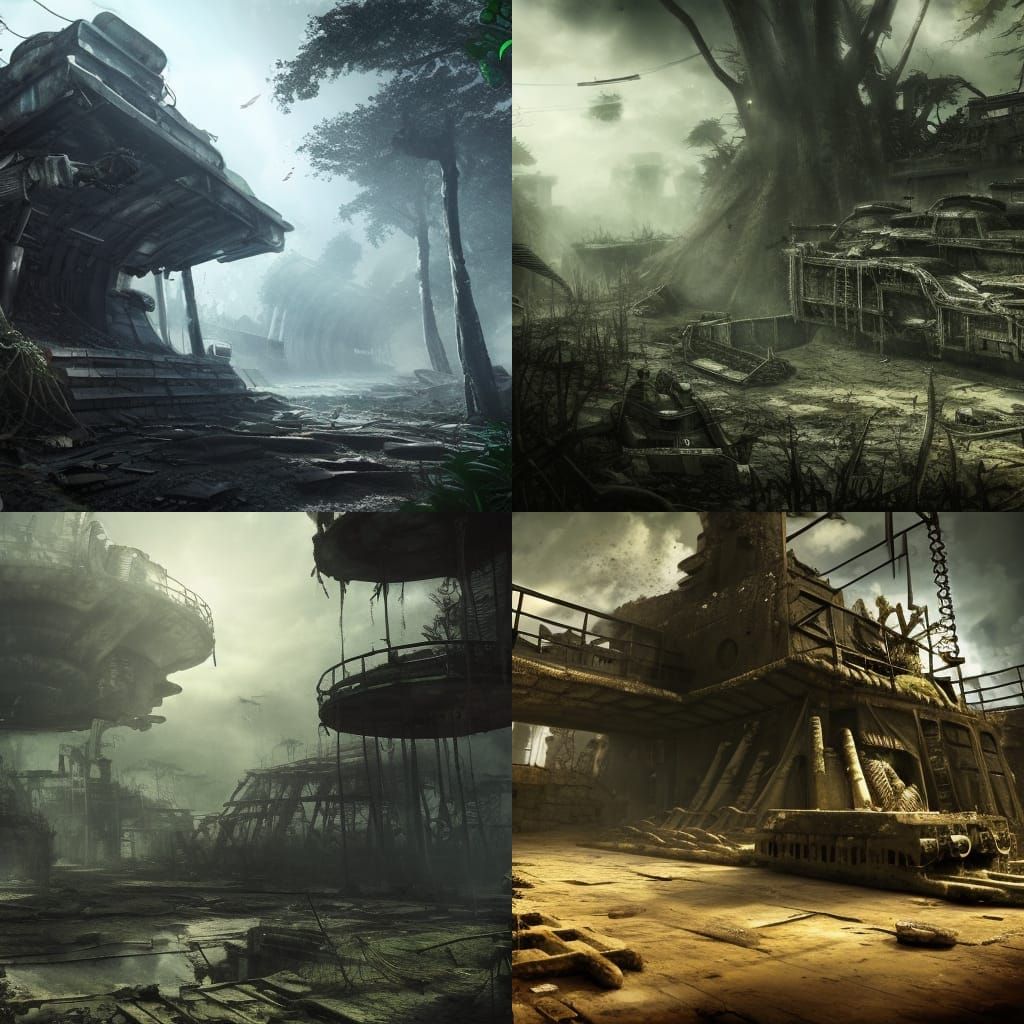 Battlefield battle tank Unreal Engine 5 deviantart anime dystopian City ...