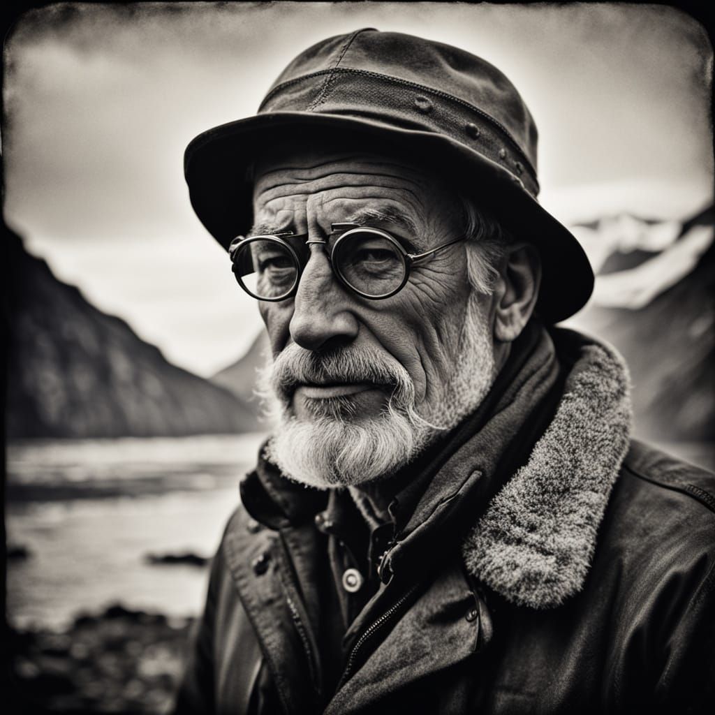 Portrait of an Antarctica explorer - Portrait of an Antarcti...