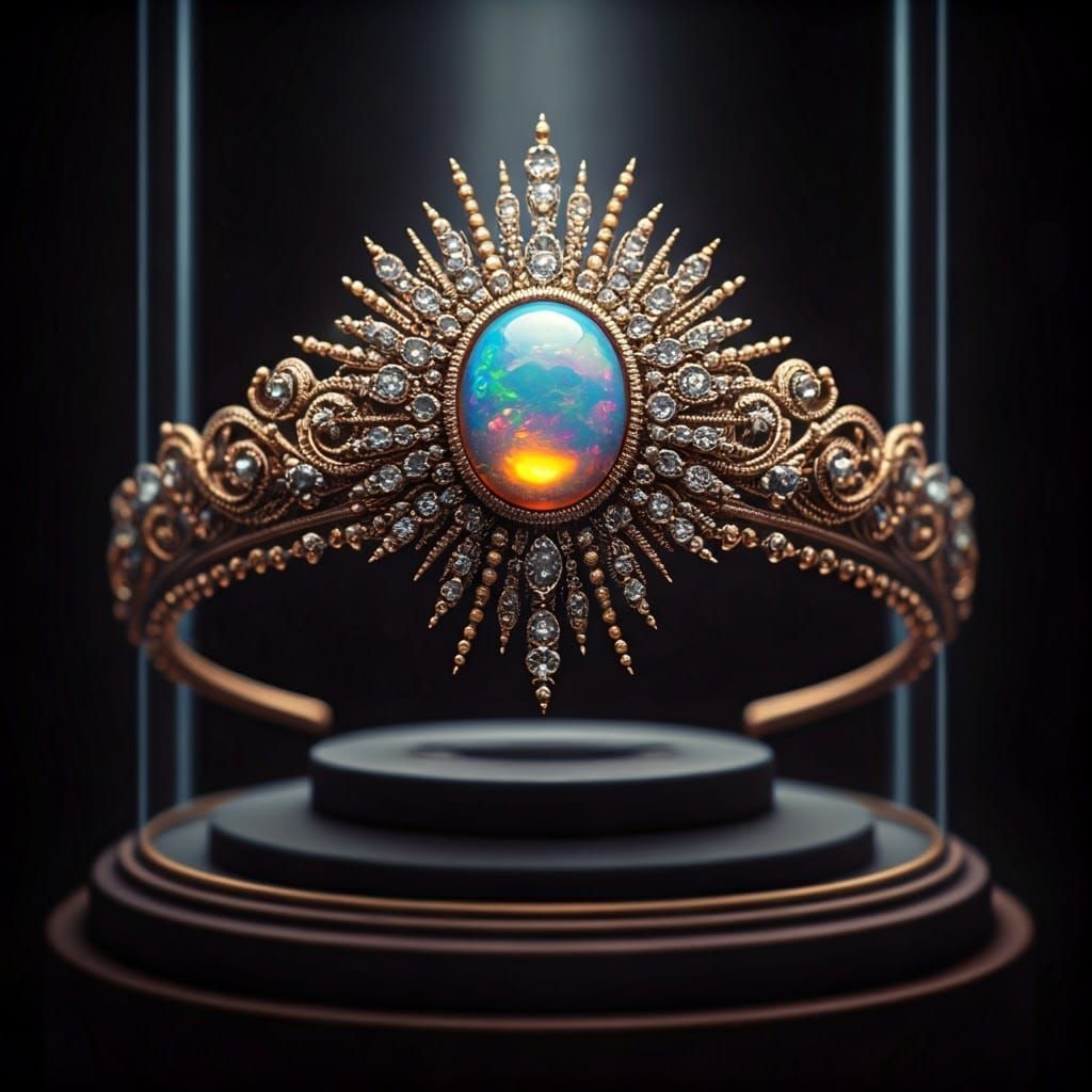 The Opal crown - The Opal crown