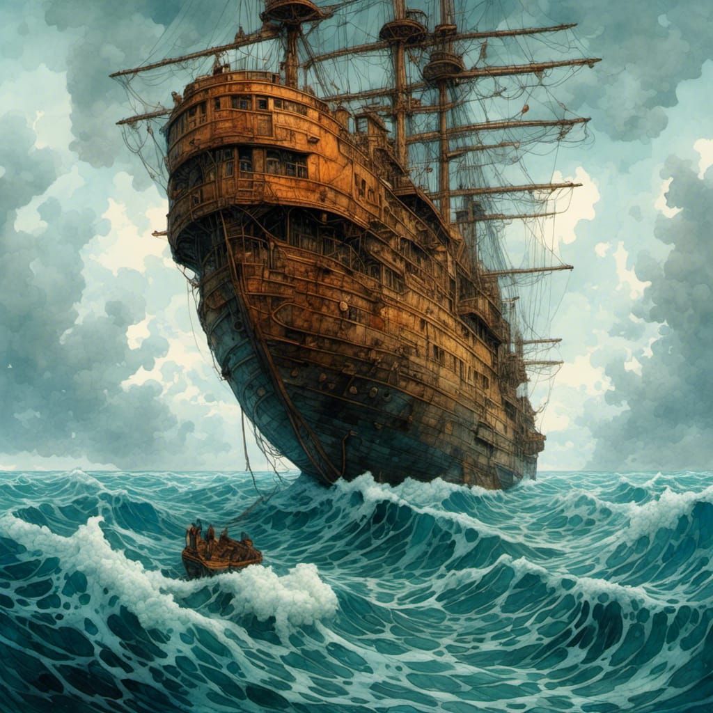 Storm Titan II - AI Generated Artwork - NightCafe Creator