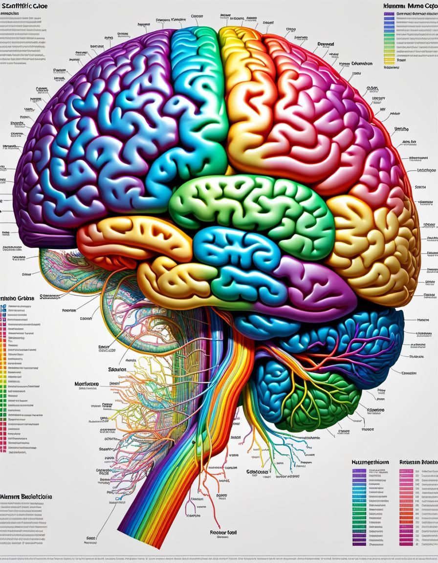 Brain Map - AI Generated Artwork - NightCafe Creator