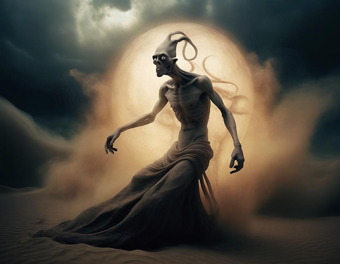 Djinn Ai Generated Artwork Nightcafe Creator