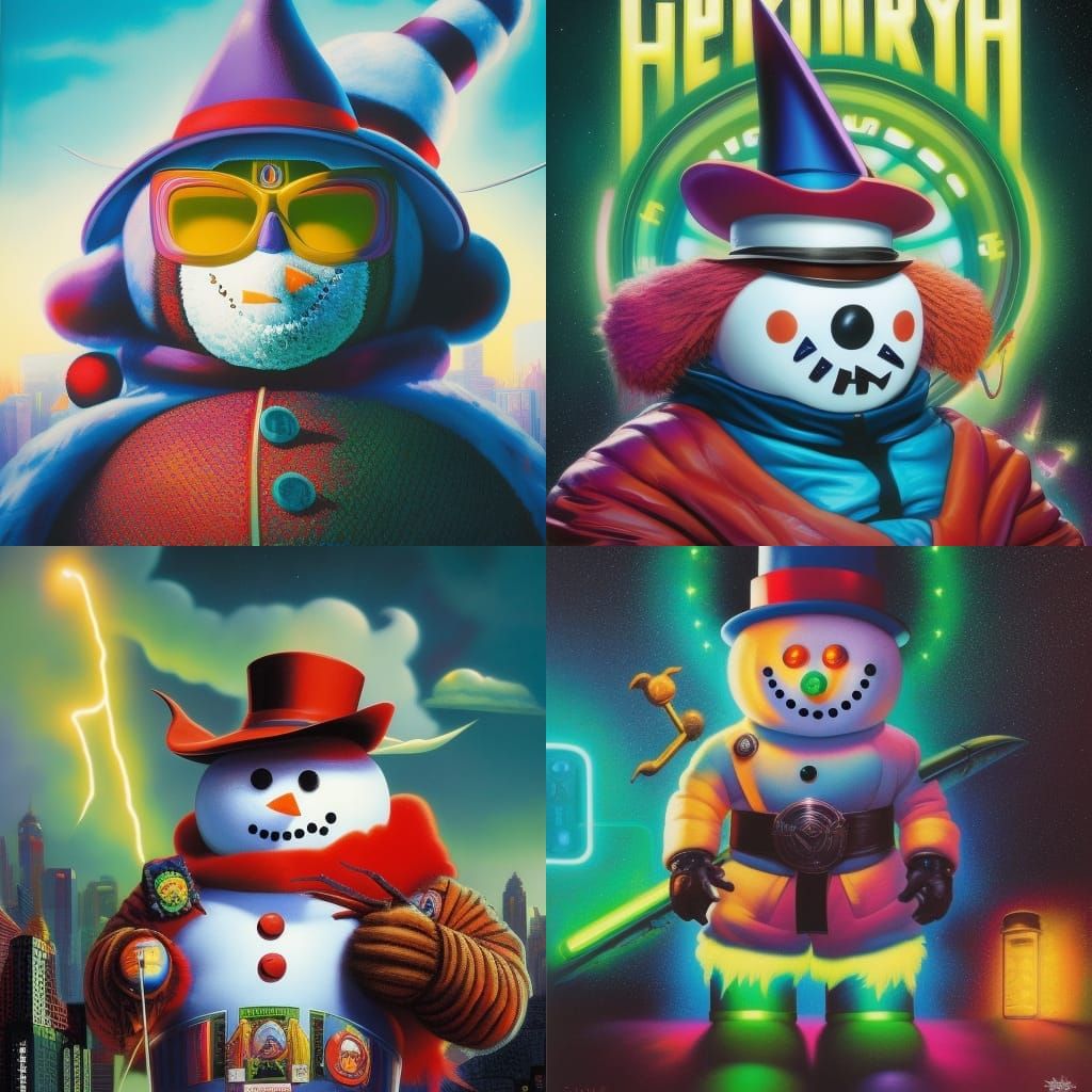 Artwork by Jason Edmiston, Lisa Frank, Frank Miller, Simon Stalenhag ...