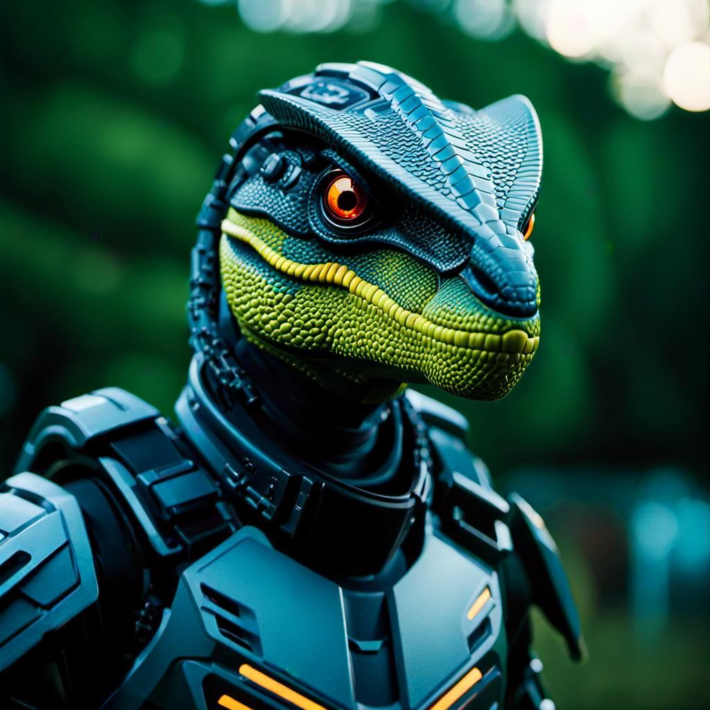 Raptor commando 2 - AI Generated Artwork - NightCafe Creator