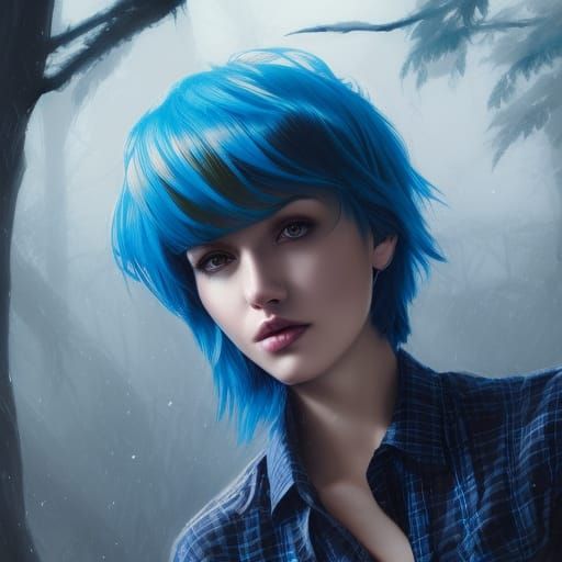 Blue - AI Generated Artwork - NightCafe Creator