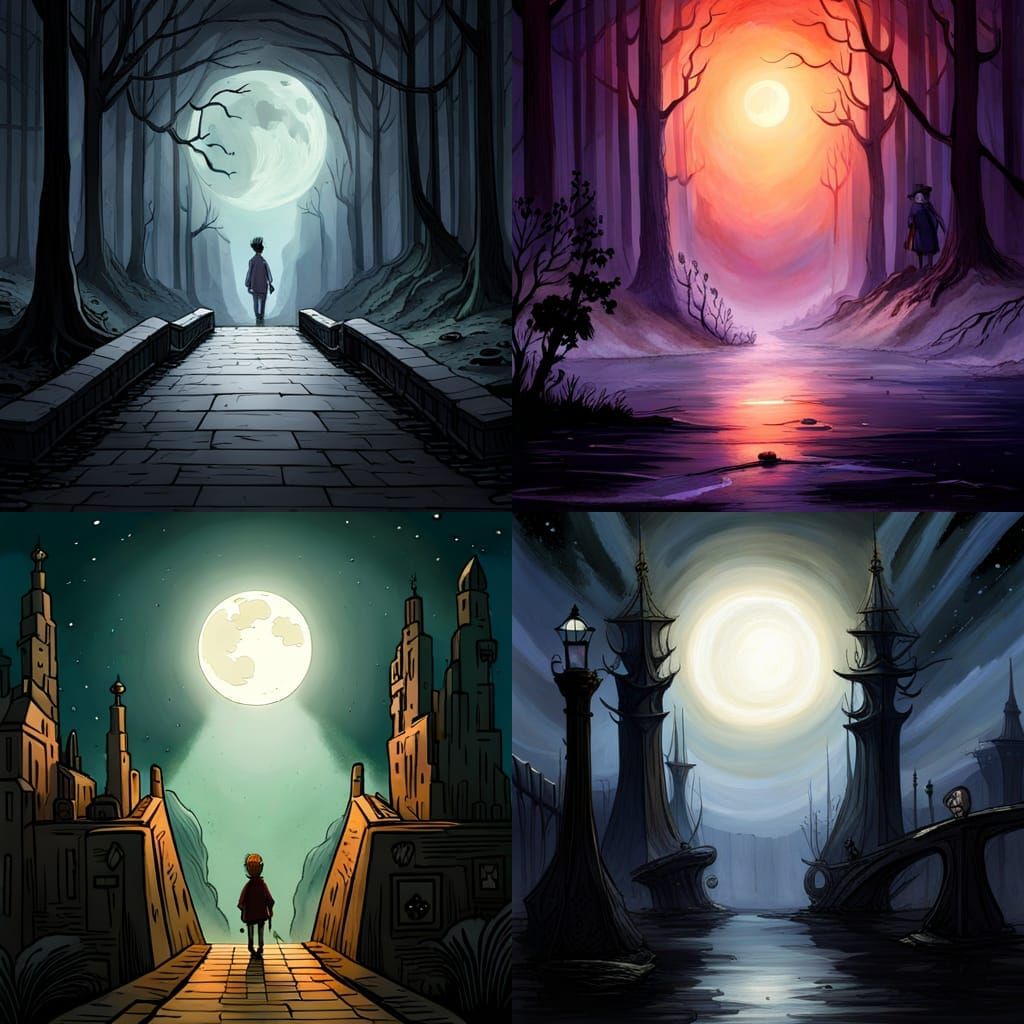 Exit light Enter night Take my hand We're off to never-never land - AI ...