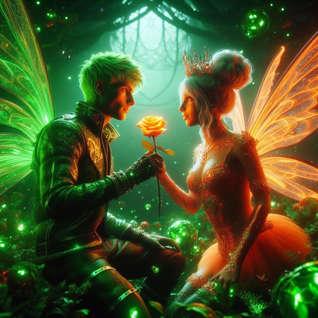 A love story - AI Generated Artwork - NightCafe Creator