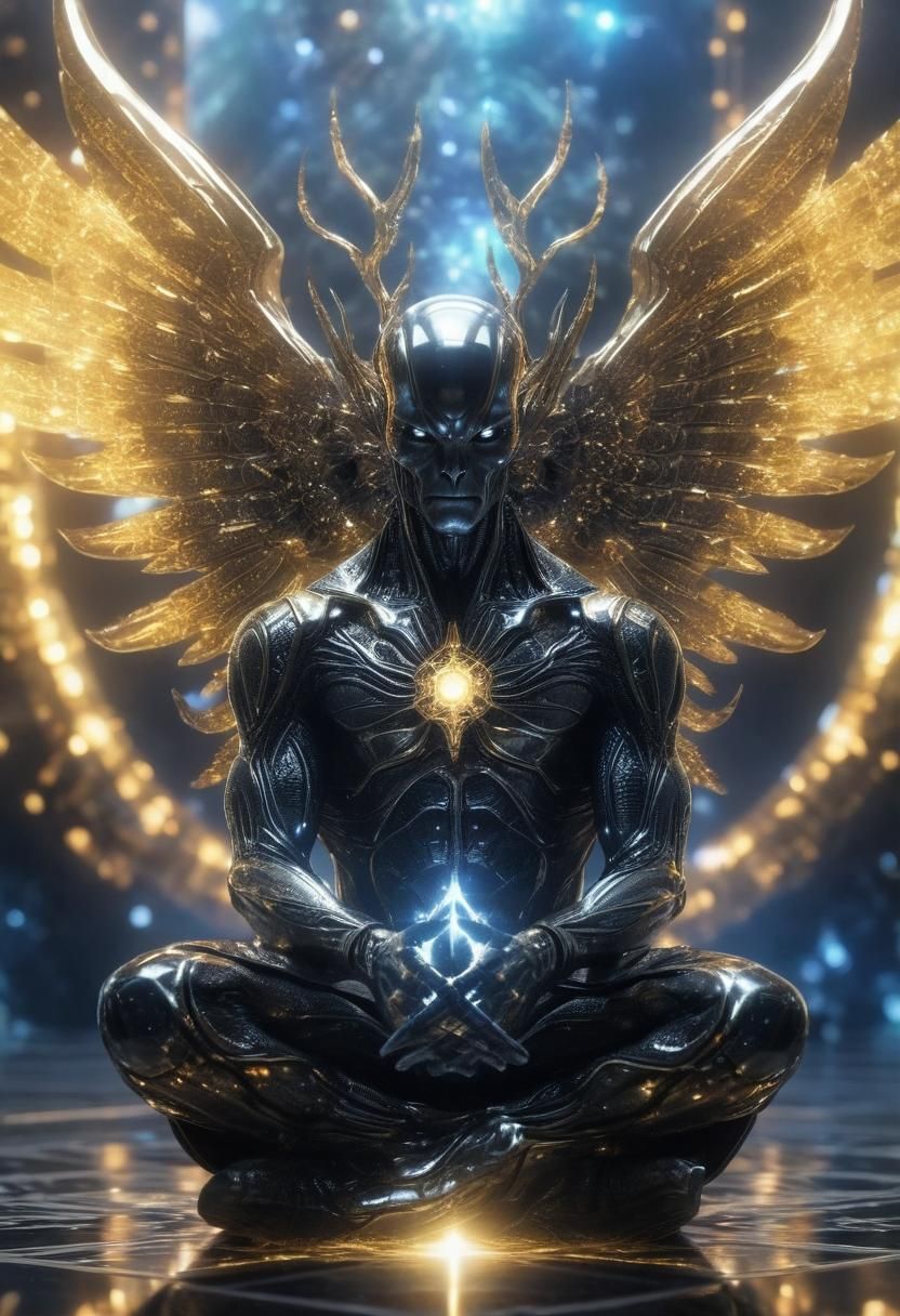 Alien God - AI Generated Artwork - NightCafe Creator