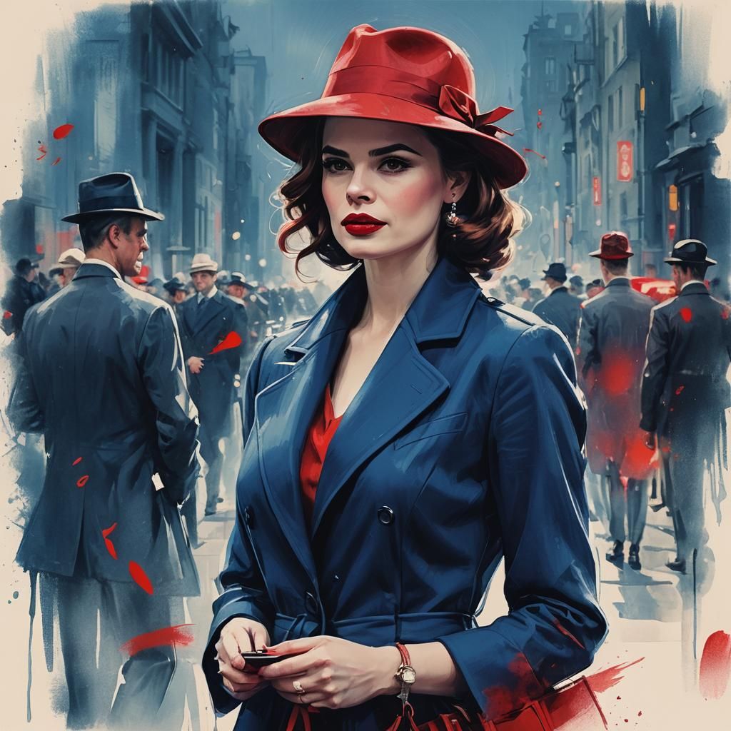"Agent Carter" - AI Generated Artwork - NightCafe Creator