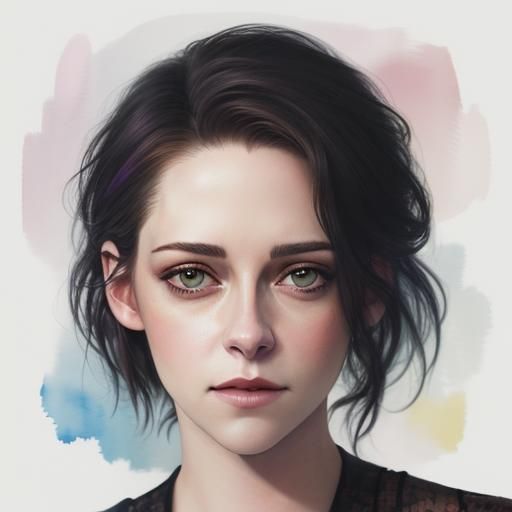 Actress Kristen Stewart Ai Generated Artwork Nightcafe Creator