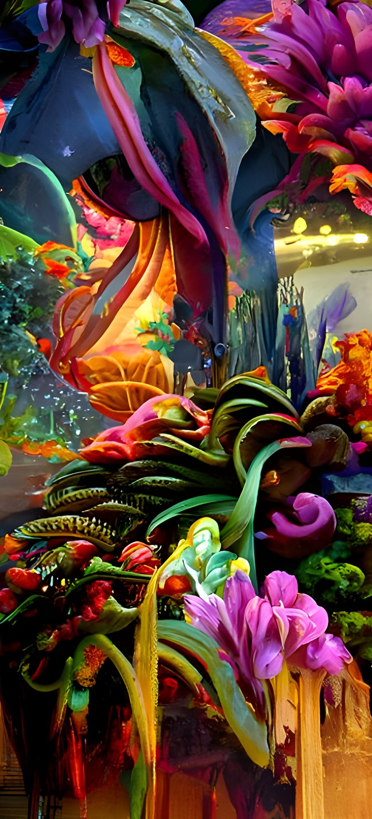 Flowers /22 - AI Generated Artwork - NightCafe Creator