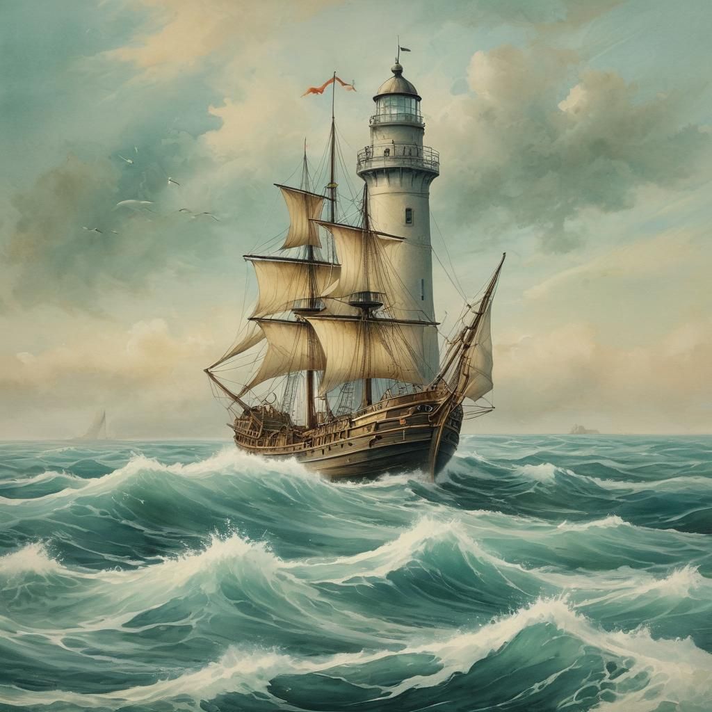 Antiqued painting, intricate scrolling of design and paint, light teal ...