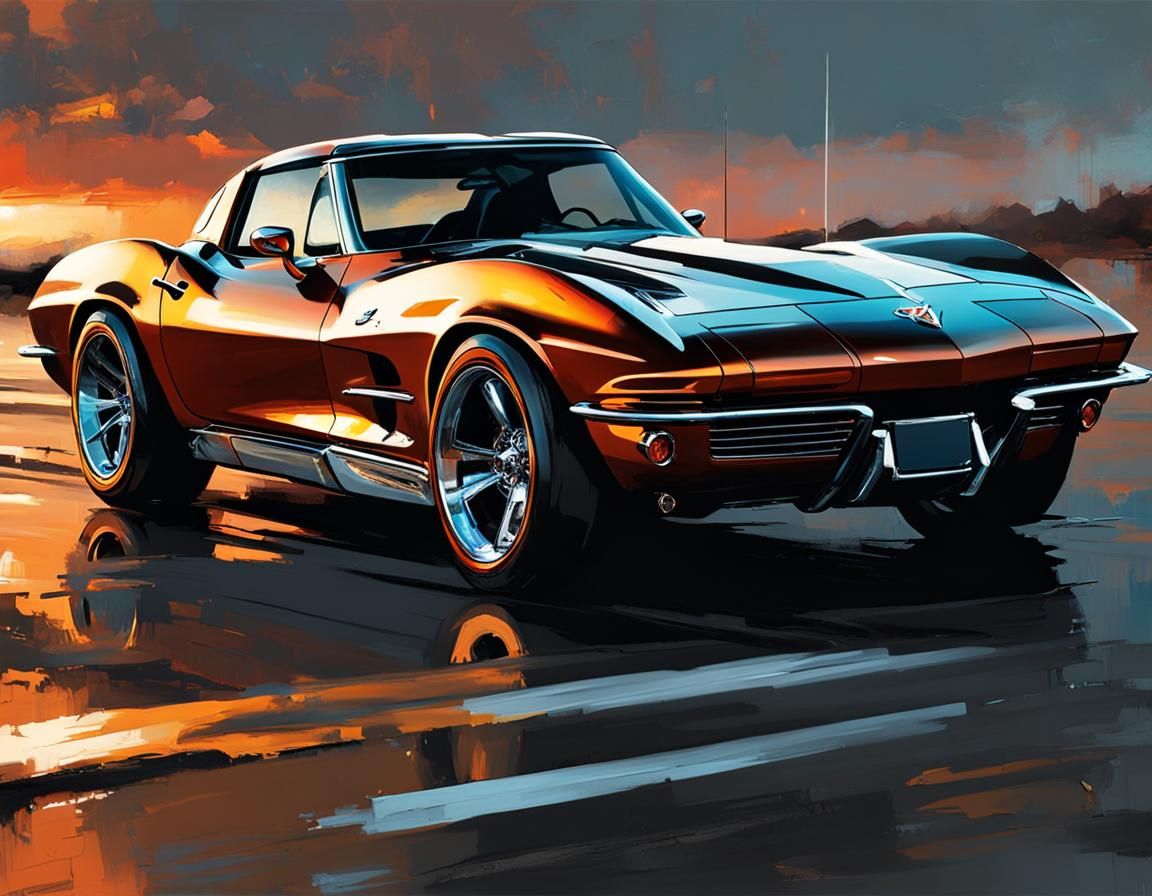 Experience the iconic Chevrolet Corvette 2010 in a whole new light as ...