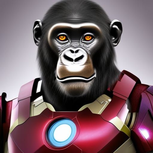 Iron Ape - AI Generated Artwork - NightCafe Creator