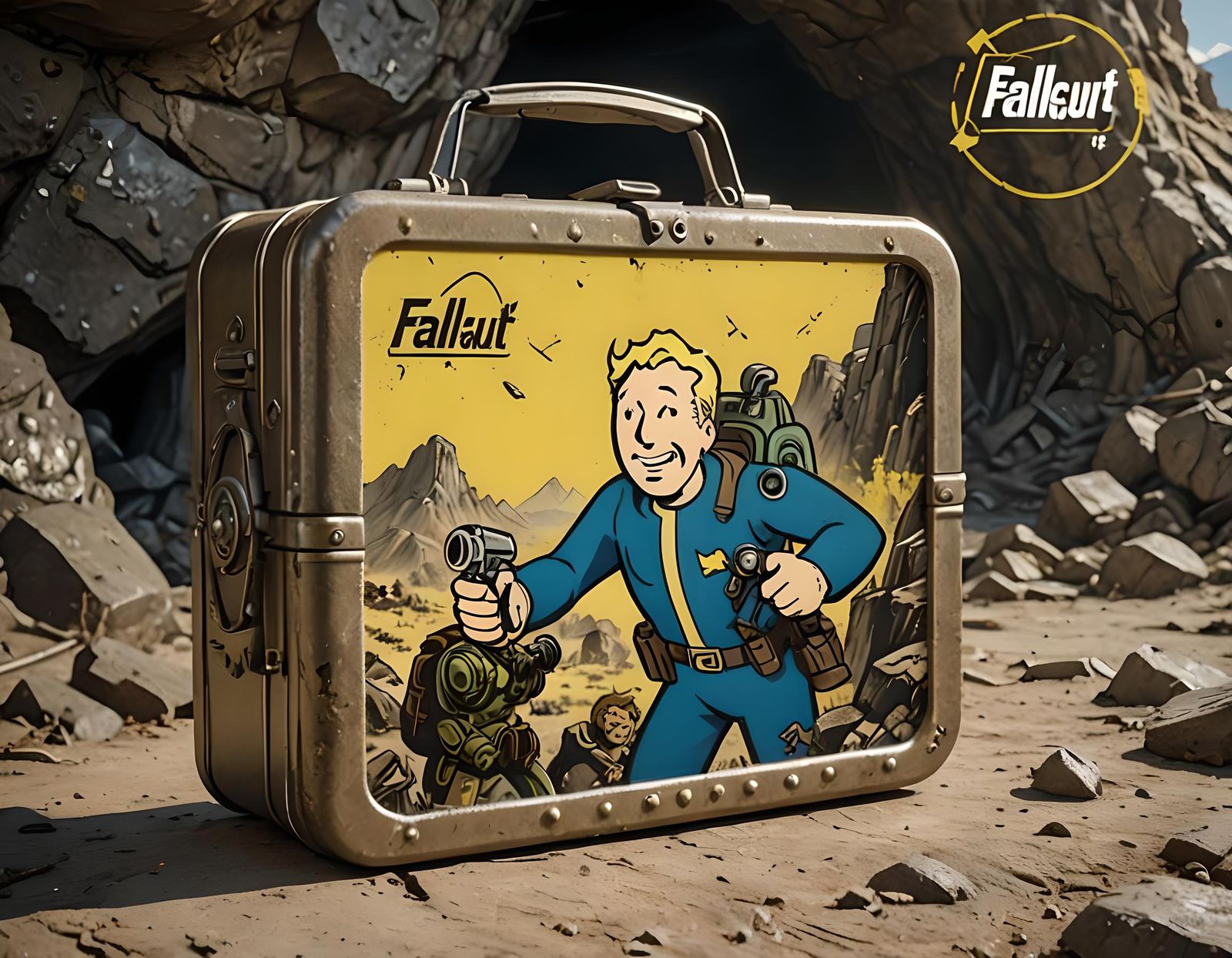 Fallout lunchbox - AI Generated Artwork - NightCafe Creator