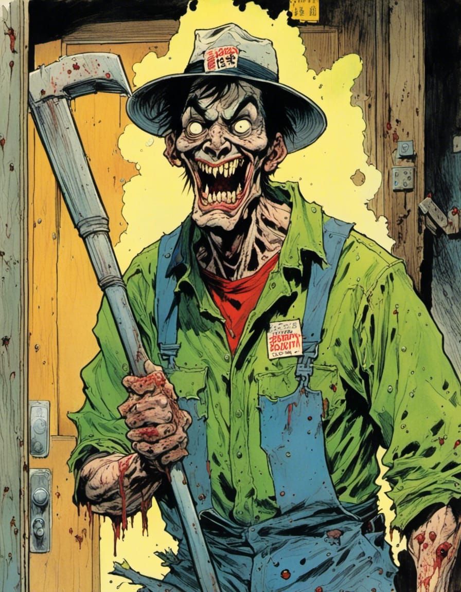 Image #2,390: Zoinks! Zombies! #14 - AI Generated Artwork - NightCafe Creator