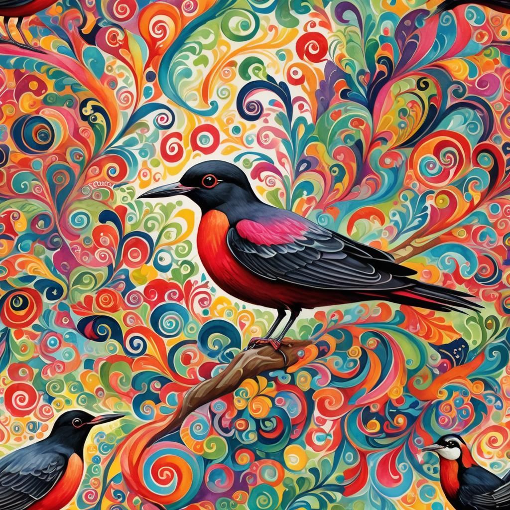 Peruvian Inca Tern - AI Generated Artwork - NightCafe Creator