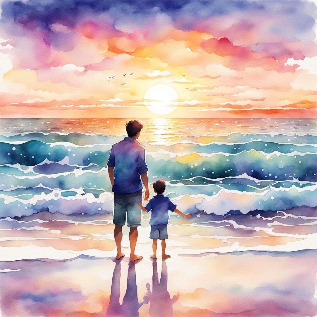 Papa, this is Beautiful - AI Generated Artwork - NightCafe Creator