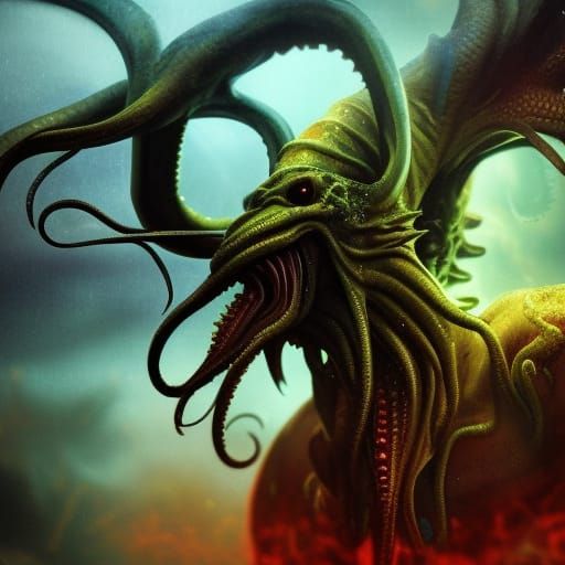 The Beast of Unspeakable Horrors - AI Generated Artwork - NightCafe Creator