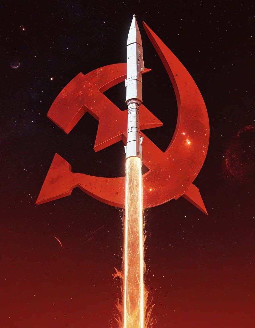 Create a futuristic, sci-fi-inspired image that blends elements of ...