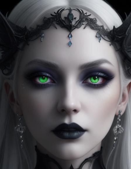 Gothic vampire Queen - AI Generated Artwork - NightCafe Creator