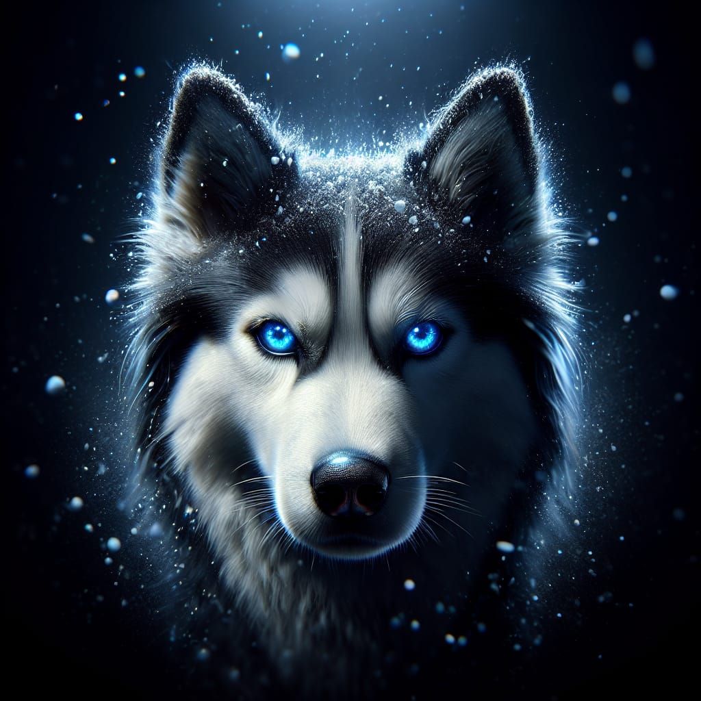 Husky - AI Generated Artwork - NightCafe Creator