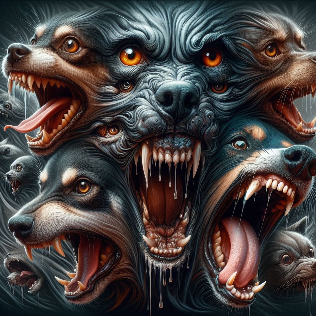 The Phobia Project : Cynophobia - AI Generated Artwork - NightCafe Creator