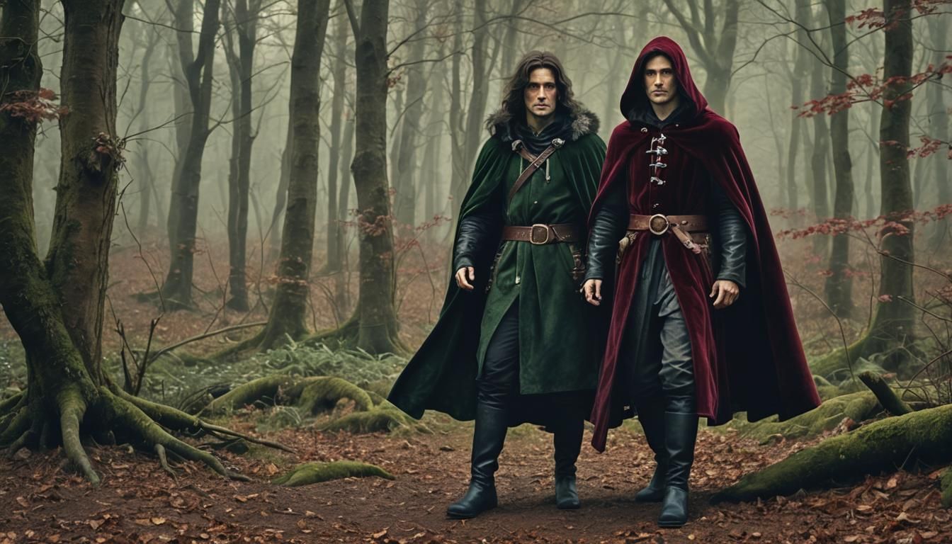 Into the Woods - Dark, Handsome Knight Emerges from Whimsica...