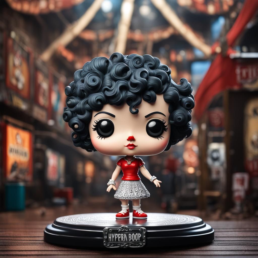 Funko pop Betty Boop - AI Generated Artwork - NightCafe Creator