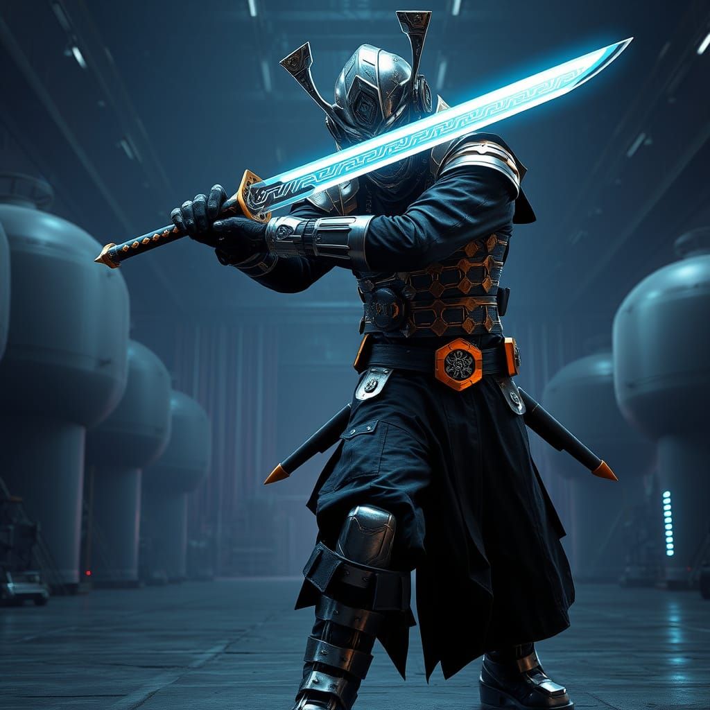 Samurai bodyguard from Tail of a Soldier book series