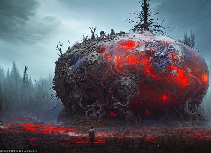 Alien - AI Generated Artwork - NightCafe Creator