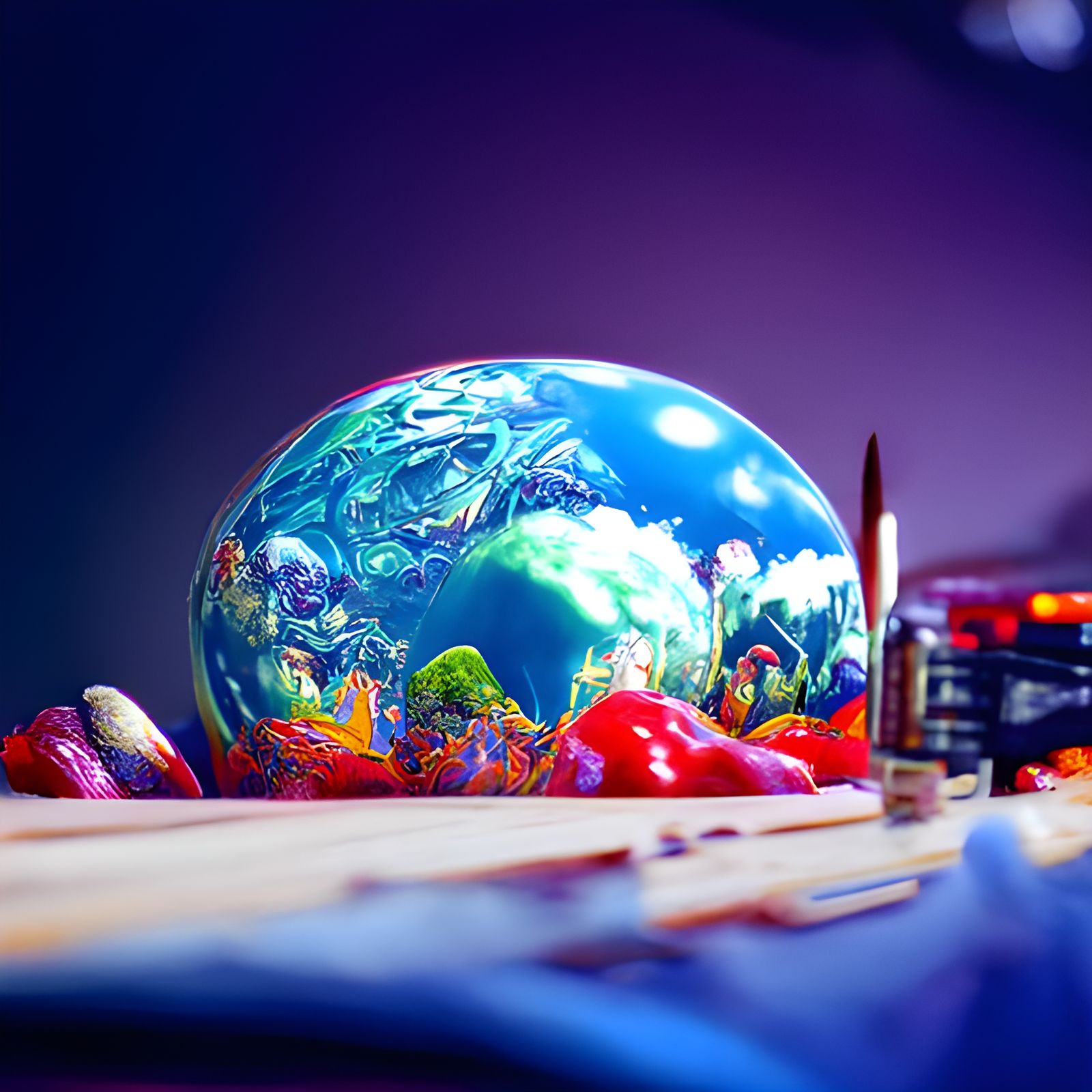 The World is Ours - AI Generated Artwork - NightCafe Creator