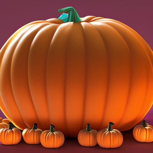Pumpkin - AI Generated Artwork - NightCafe Creator