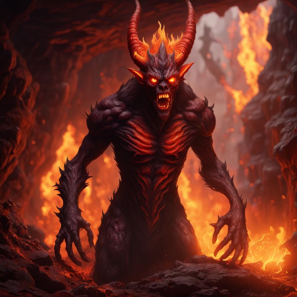 Welcome to Hell - AI Generated Artwork - NightCafe Creator