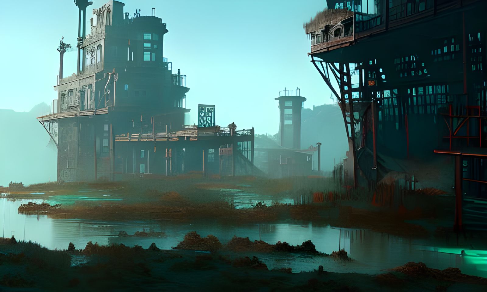 after the 3rd Impact - AI Generated Artwork - NightCafe Creator