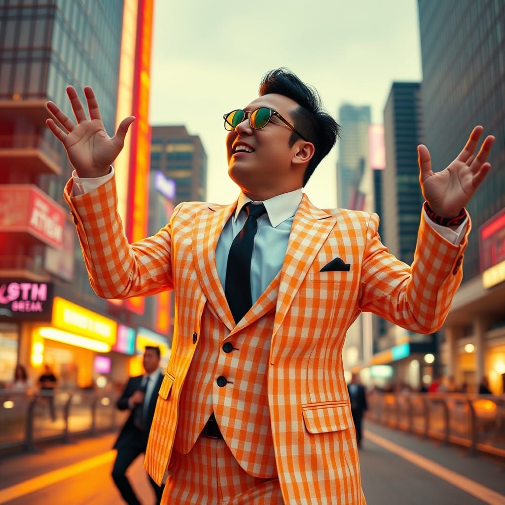 Oppan Gingham Style! - Hyperrealistic Gingham Style Music Vi...