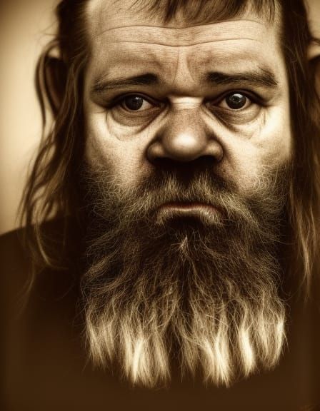 Sad dwarf - AI Generated Artwork - NightCafe Creator