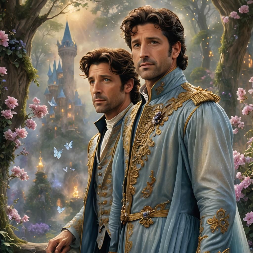 Patrick Dempsey as Prince Robert from Enchanted - AI Generated Artwork ...