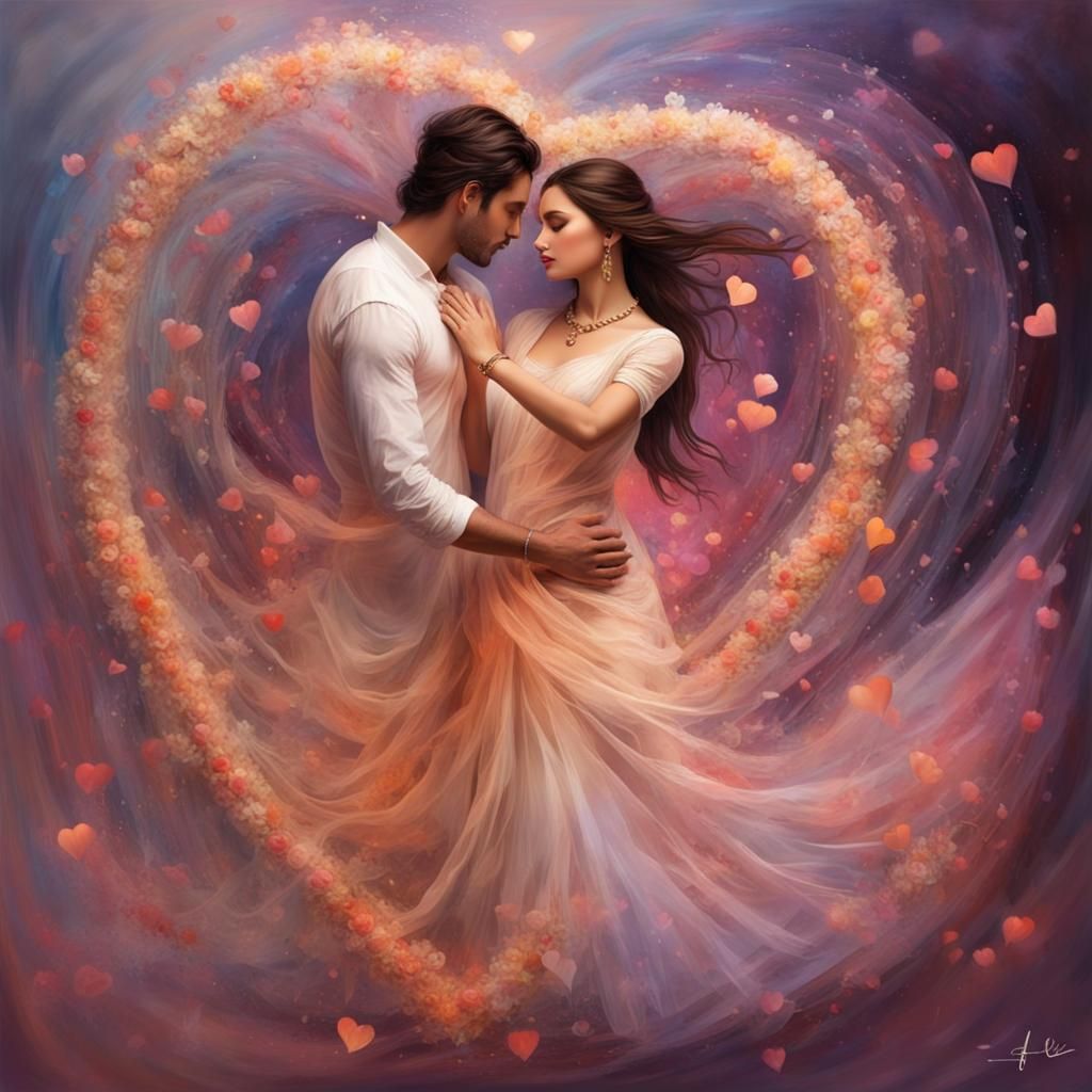 Ethereal Bonds - AI Generated Artwork - NightCafe Creator