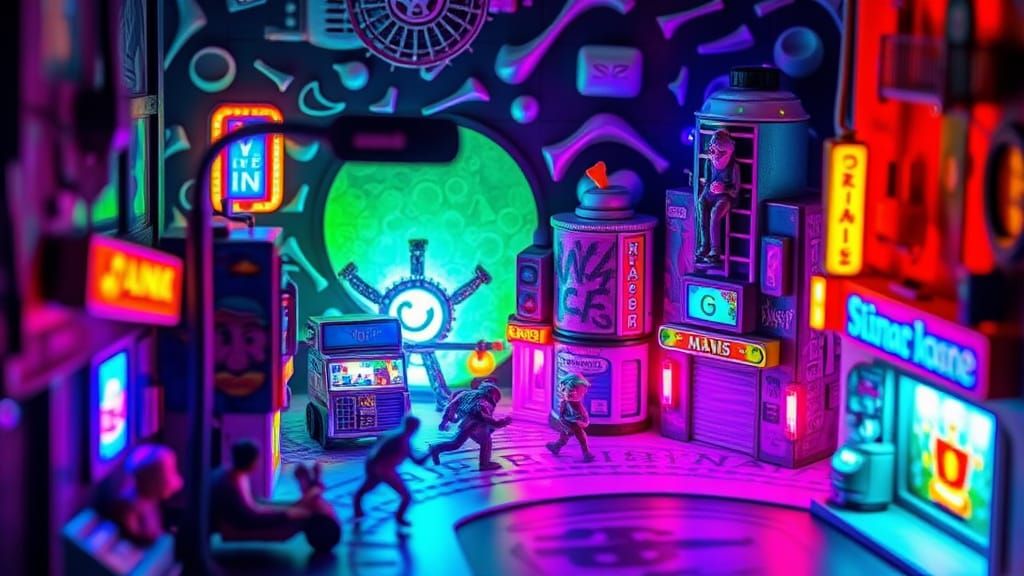 Miniature Mesonoxian City Suffering from Urban Angst and Oscillation of ...