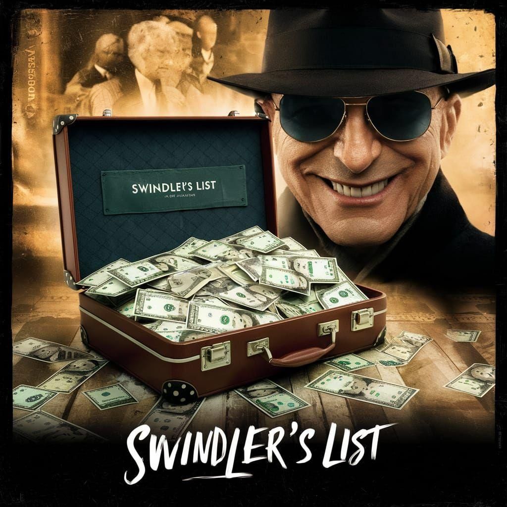 "Swindler's List" - AI Generated Artwork - NightCafe Creator