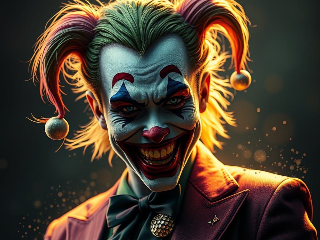 Hyperrealistic Gothic Harley Quinn Transformation ... - AI Art